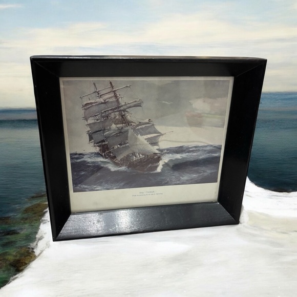 Jack Spurling | Art | Vintage 864 Troopship Tamar From The Painting By ...